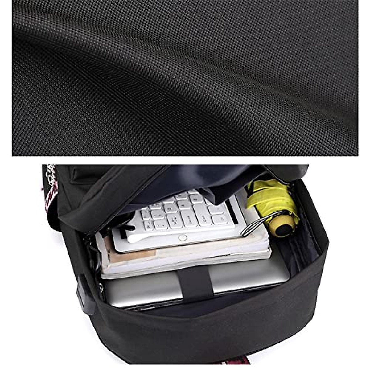 Anya Forger Backpack Cosplay Yor Forger Backpack Kawaii Backpack Schoolbag With Ribbon For Girls