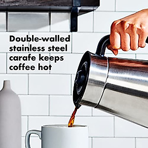 OXO Brew 9 Cup Stainless Steel Coffee Maker, 72 fl.oz.