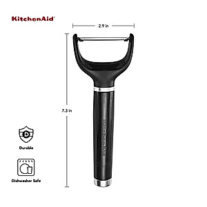 KitchenAid KE145OHOBA Classic Y Peeler, One Size, Black 2
