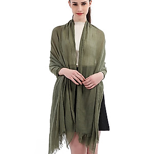 kolumb Premium Women Extreme Soft Scarf Wrap Shawl For Any Season, Super Size, Rich Color Choice