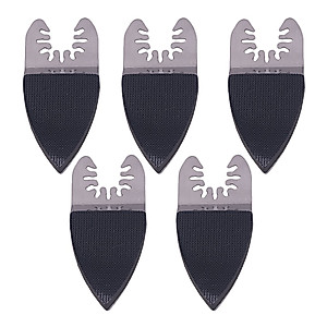 5pcs 90mm Quick Release Finger Sanding Pad Oscillating For Bosch Fein Black&Decker
