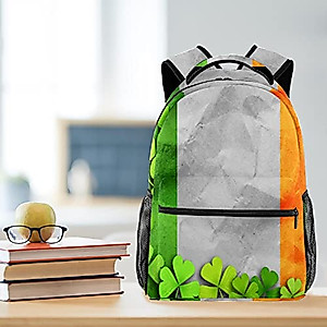 VBFOFBV Travel Backpack, Laptop Backpack for Women Men, Fashion Backpack, St. Patrick'S Day Shamrock