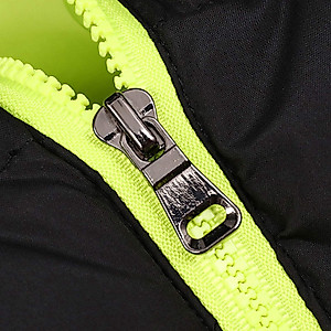 GDJGTA Softshell Jacket for Mens Thick Bubble Coat Winter Warm Parka Hardshell Slim Fit Outwear Leisure Hip Hop Urban Coats