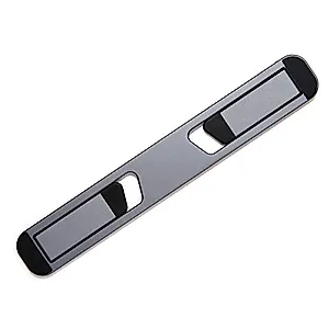 Triyards Laptop Riser for Desk – Aluminum Foldable Laptop Stand for 10”-16” Models Including MacBook, MacBook Air, iPad, HP and More – Self-Adhesive Portable Laptop Stand with Non-Skid Feet