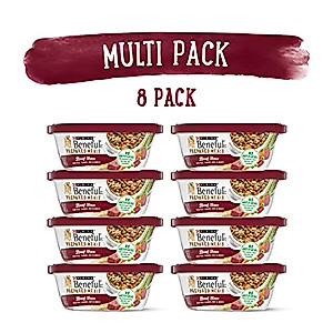 Purina Beneful High Protein, Gravy Wet Dog Food, Prepared Meals Beef Stew - (8) 10 oz. Tubs