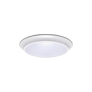LIT-PaTH LED Flush Mount Ceiling Lighting Fixture, Dimmable 7 Inch 11.5W 900 Lumen, Aluminum Housing Plus PC Cover, ETL Qualified, 3000K, 1-Pack