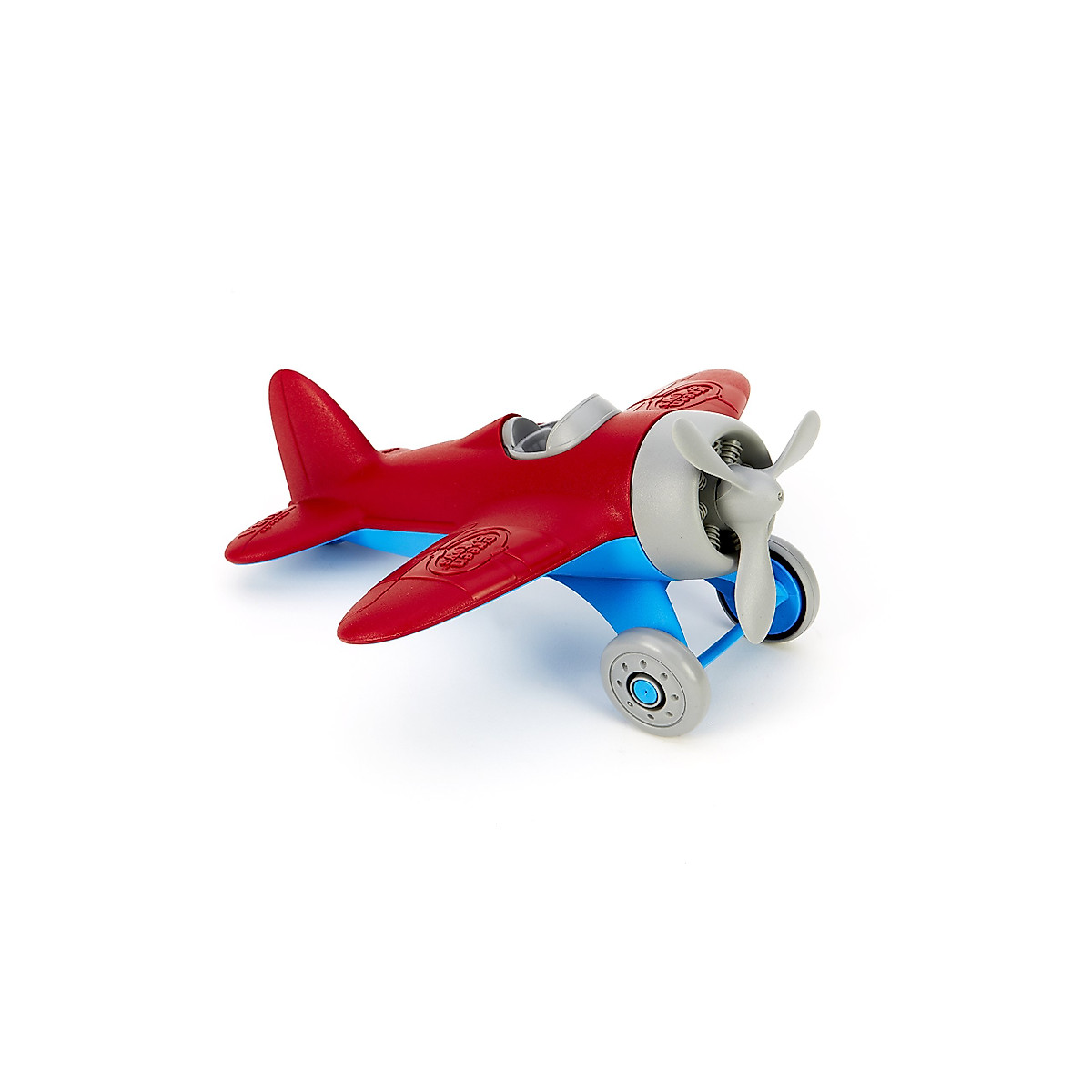 Green Toys Airplane & Board Book (color may vary)