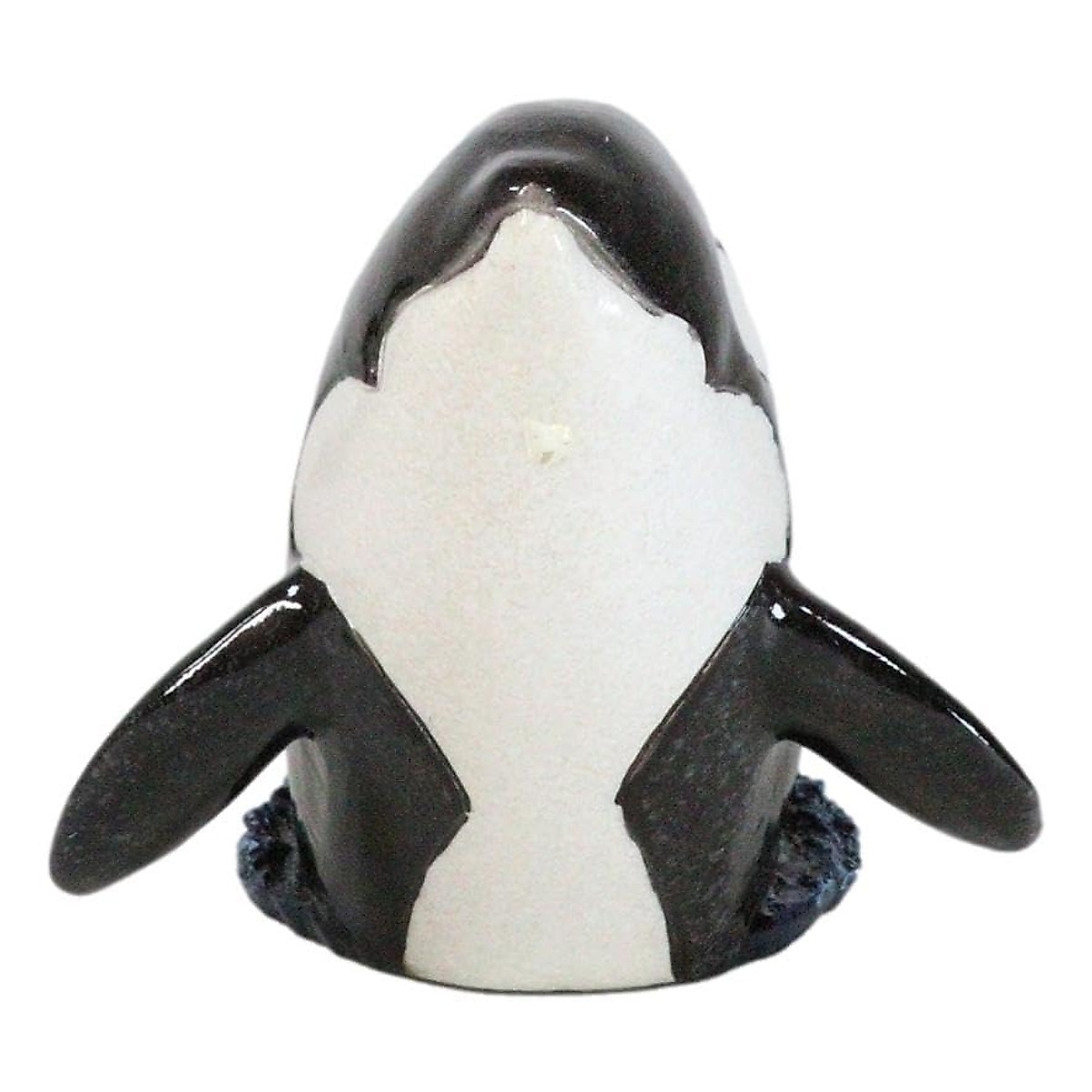 Ebros Deep Ocean Marine Orca Killer Whale Breaching Out of Water Wine Bottle Holder Statue 9.25" Long Nautical Sea Coastal Boating Fish Themed Storage Caddy Figurine