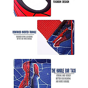 UHOPEMI Waterproof 3D Comic School Backpack for Elementary Students - Lightweight Kids Bookbag Perfect for Boys and Girls