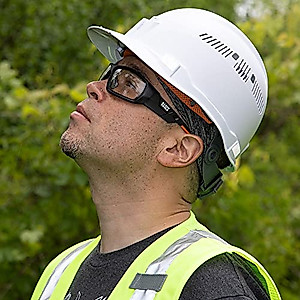 Klein Tools 60470 Safety Glasses, ANSI Z87.1+ Pro Full Frame Gasket Safety Glasses, Clear Lenses, UV Protection, Anti-Fog, Scratch Resistant