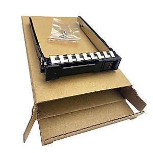BestParts New 2.5" SAS SATA Hard Drive Tray Replacement for HPE ProLiant DL20 G10 Plus/ DL325 Gen10 Plus V2/ DL360 G10 Plus/ DL380 G10 Plus/ DL380 G10 Plus V2/ DL385 G10 Plus V2/ with 4X Screws