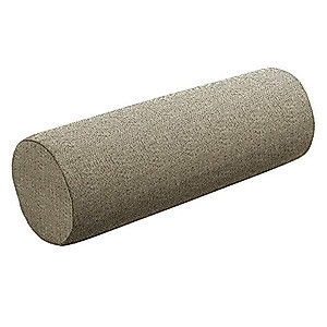 Bolster Pillow | 20" x 6" | Cushion Source | Indoor/Outdoor | Multiple Sunbrella Fabric Options Available (Sunbrella Linen Stone)