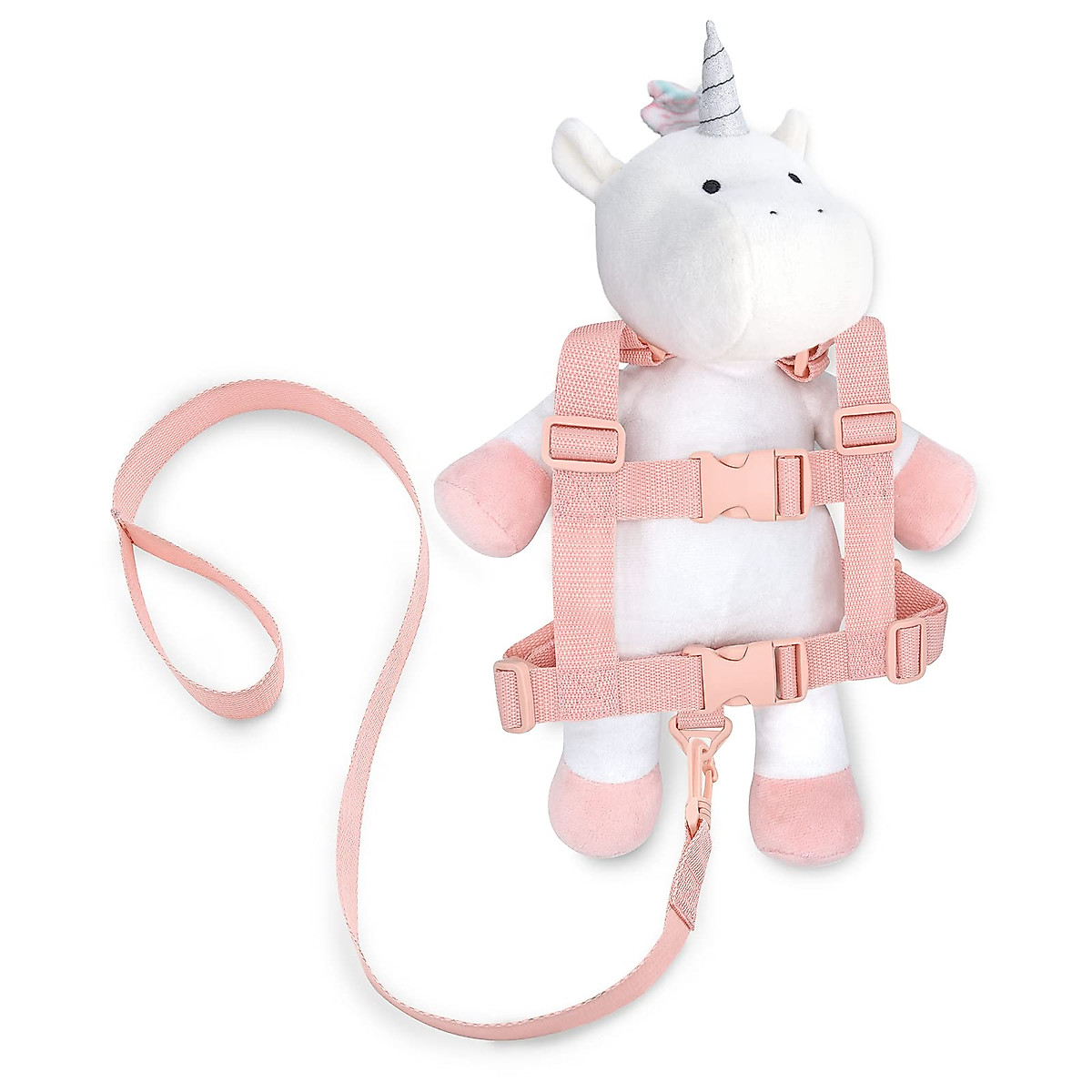 Travel Bug Toddler Character 2-in-1 Safety Harness (Unicorn - White/Pink/Rainbow)