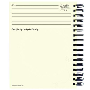 Write it Down Journals Unlimited Gardening Journal - Dk Green, 7.5" x 9" in. (jo/x0)