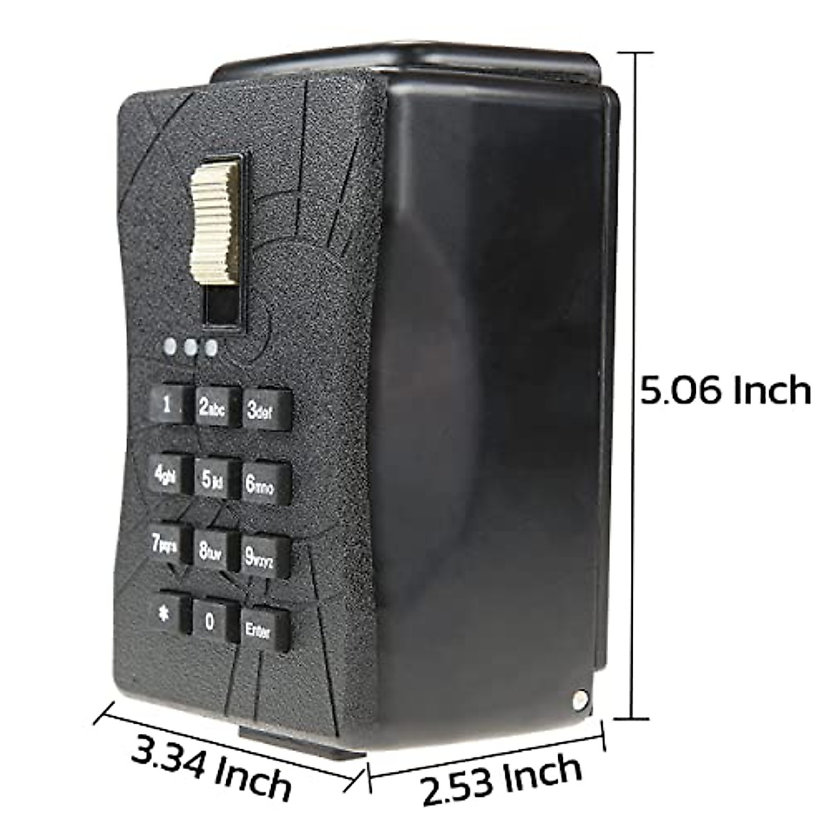 NU-SET Eyecon WiFi-Enabled Smart Lock Box Key Sharing for Home, Commercial Use, Real Estate, or Vacation Rental - Manage Access Remotely, Exclusive Feature Blockchain Secure Photo Key, 7080-3