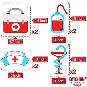 KatchOn, 39 Pieces Nurse Graduation Hanging Swirls - Nurse Graduation Decorations | Nurse Hanging Swirls for Nurse Party Decorations | Nurse Decorations for Nursing School Graduation Party Decorations