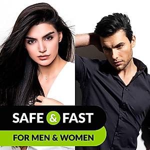 Vcare Hair Color Triple Plus Shampoo Hair Color (Black) - 180ml