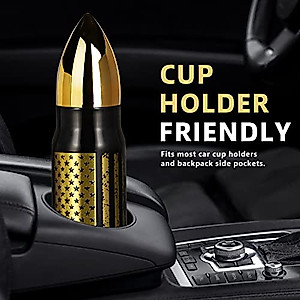 American Flag Tumbler - Birthday Gifts for Men Dad Brother - Mens Gifts for Who Have Everything - Anniversary Presents for Him Husbnad - Dad Gifts from Son - 17oz Cool Tumbler USA Flag Gifts for Men