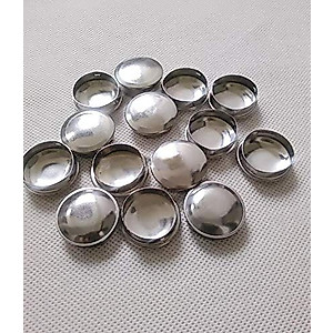 Pipe Hole Plug Stainless Steel External Diameter 25MM Pipe Cover Cap Quick Seal Internal Diameter 22.5mm 50pcs