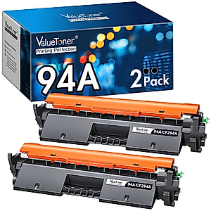 Valuetoner Compatible Toner Cartridge Replacement for HP 94A CF294A to use with Laserjet Pro MFP M148dw, M148fdw, M118dw, M149fdw, Laserjet M148, M118, M149(Black, 2 Pack)