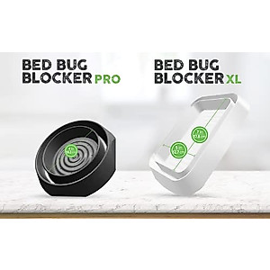 Bed Bug Interceptors – 8 Pack | Bed Bug Blocker (XL) Interceptor Traps | Extra Large Insect Trap, Monitor, and Detector for Bed Legs (White)