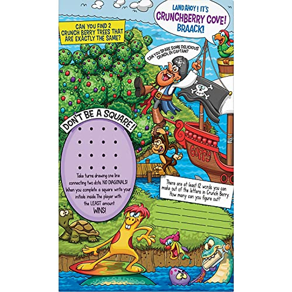 Cap'n Crunch Cereal, Crunch Berries, 20.5oz Box