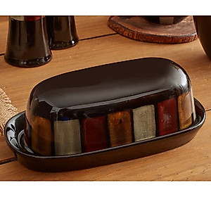 Pfaltzgraff Tea Rose Covered Butter Dish