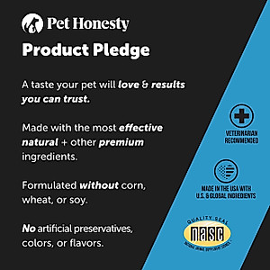 PetHonesty Chlorhexidine Shampoo + Allergy Support Soft Chew Bundle - All-Natural Dog Vitamins, Fish Oil for Dogs, Omega 3 for Dogs, Itch Relief, Shiny Dog Coat, Dog Shampoo for Allergies