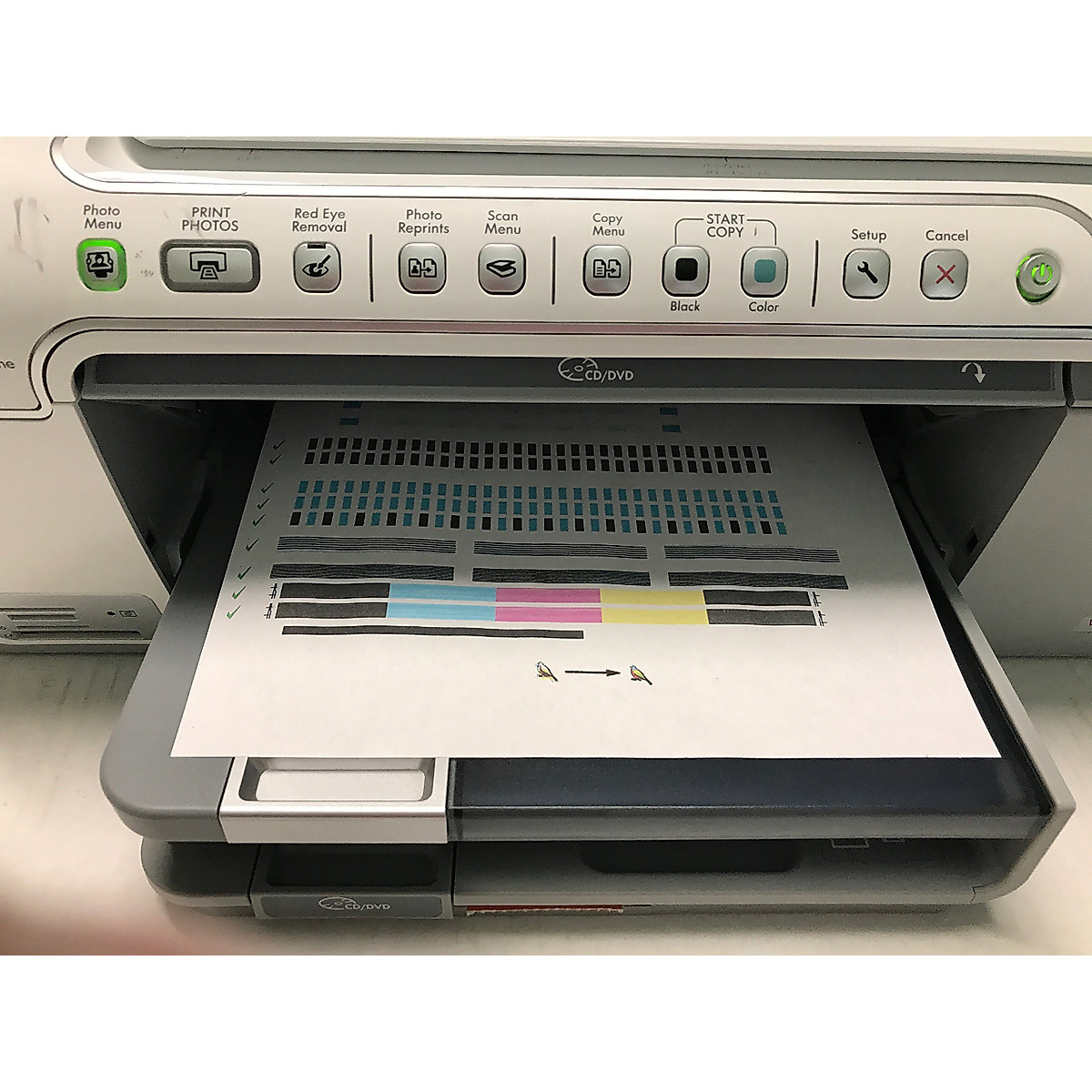 HP Photosmart C5280 All-in-One Printer/Scanner/Copier (Q8330A#ABA)