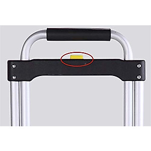 Shopping Trolley on Wheels Multi Function Shopping Cart Lightweight Aluminium Barrow Cart Mini Folding Trolley Storage Hand Trucks,