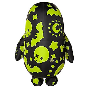 Spirit Halloween Fall Guys Kids Inflatable Spooky Doodles Costume - One Size Fits Most | Officially Licensed | Fan Operated | Gaming Costumes for Children | Kids Inflatable Jumpsuit