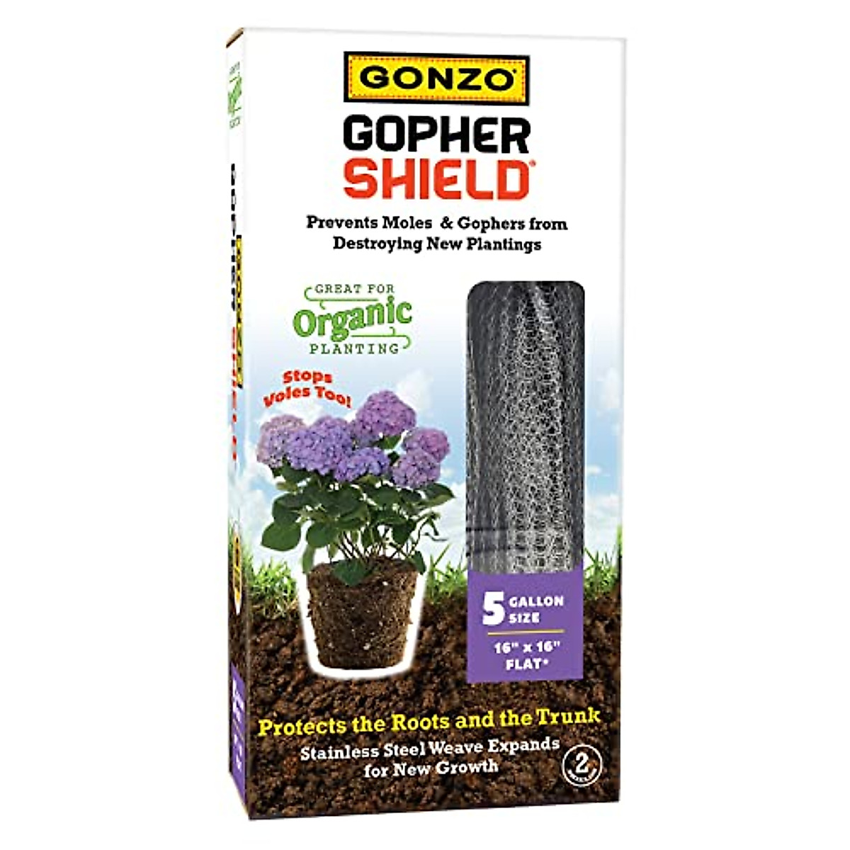 Gonzo 5008 Gopher Shield, 16 x 20