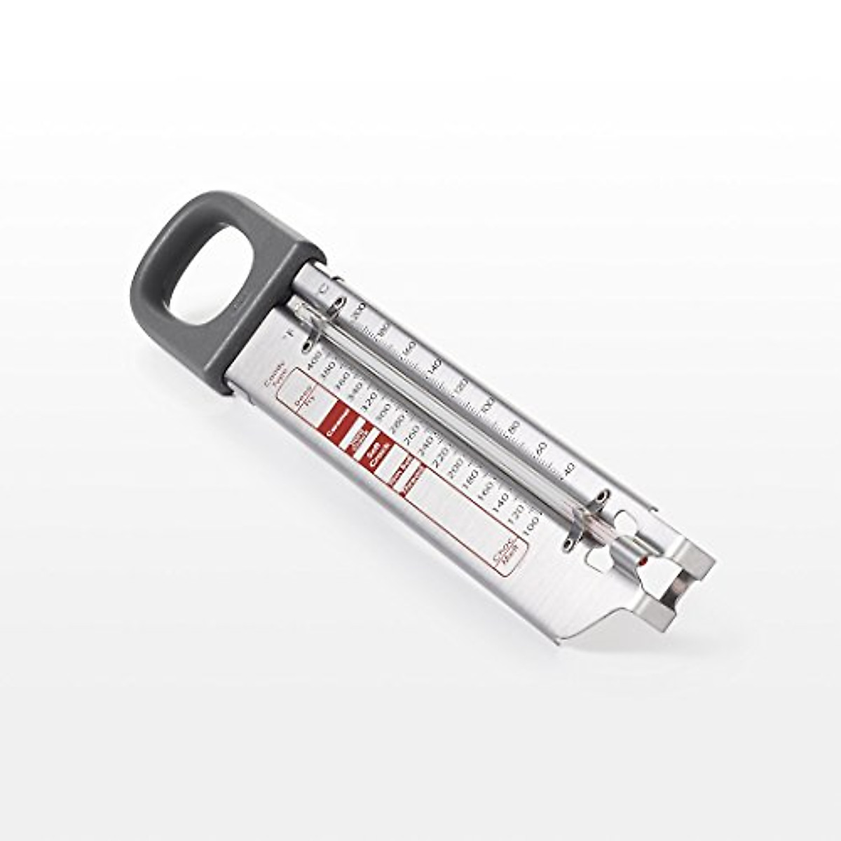 OXO Good Grips Glass Candy and Deep Fry Thermometer, Silver, 1 EA