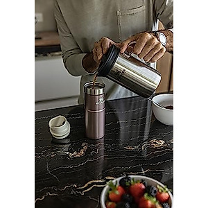 Stanley Transit Trigger-Action Travel Mug 16oz Rose Quartz Glow
