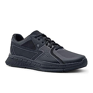 Shoes for Crews Condor Men's Work Shoes, Slip Resistant, Water Resistant, Black, Size 10.5