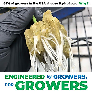 Hydro-Logic Purification Systems HydroLogic Stealth-RO300 Reverse Osmosis Filter System 300 GPD HL 31040 Hydroponic Water Filtration for Gardening