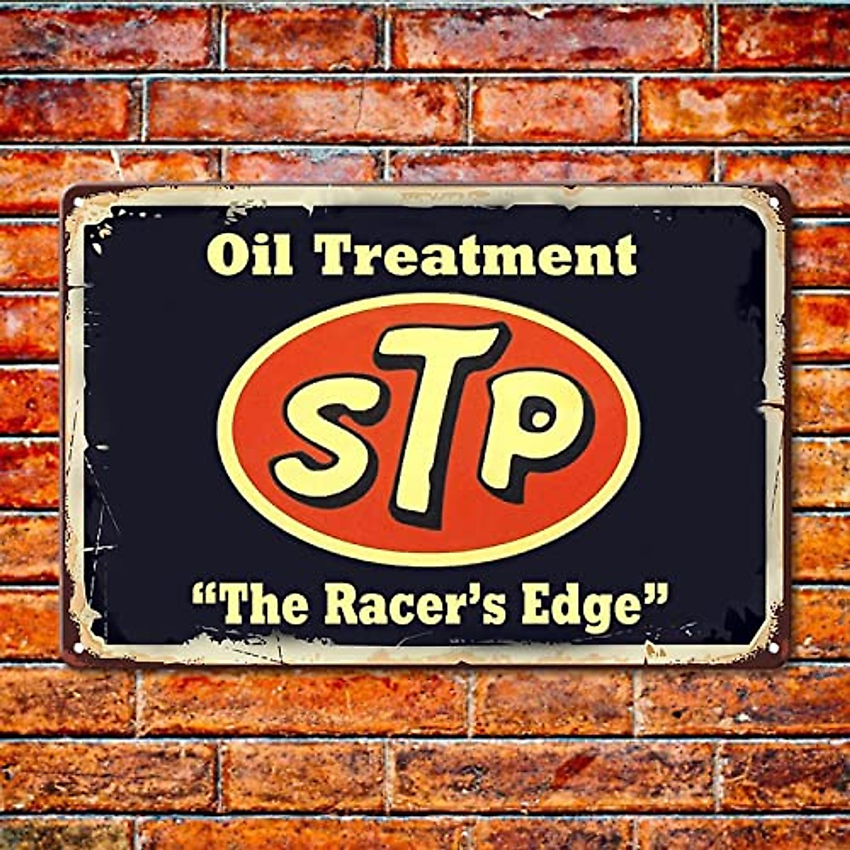 Vintage Metal Tin Signs Retro Garage Signs For Men Wall Decorations Old Car Shop Posters Oil And Gas Station Sign Man Cave Decor 5 Pces 8×12 Inch