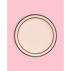 xo, Fetti Camp Gingham Paper Plates - 24 pk, 9" | Bachelorette Decorations, Camp Bride, Getting Lit + Getting Hitched, Gingham Birthday Party, Glamping Baby Shower Supplies, Cool Cake Plates