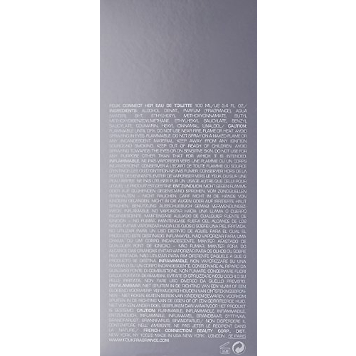 Fcuk Connect for Her By Fcuk for Women Eau-de-toilette Spray, 3.4-Ounce