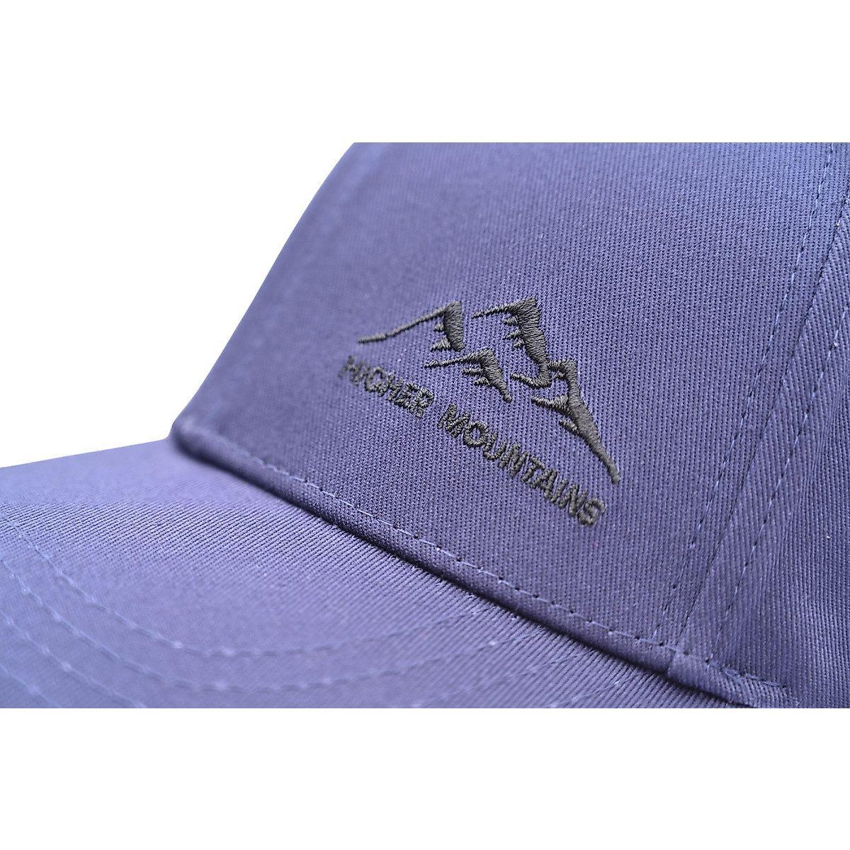 Higher Mountains EMF Protection Hat Cap 5G, 4G, Faraday Clothing (Navy Blue)