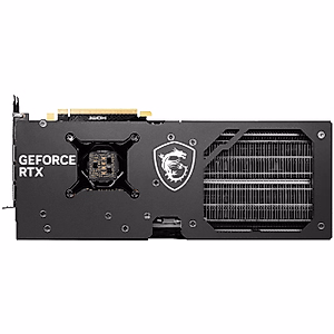 MSI Gaming GeForce RTX 4070 12GB GDRR6X Extreme Clock: 2625 MHz 192-Bit HDMI/DP Nvlink TORX Fan 4.0 Ada Lovelace Architecture Graphics Card (RTX 4070 GAMING X TRIO 12G)