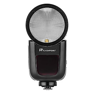 Fujifilm X-H2S Mirrorless Digital Camera Body, Black with Flashpoint Zoom Li-on X R2 TTL On-Camera Round Flash Speedlight