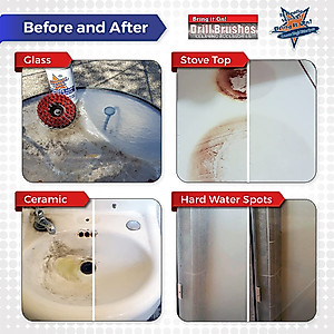 Hard Water Stain Remover Bring It on Cleaner & Sealant 16oz, Water Spots on Glass, Hard Water Buildup.