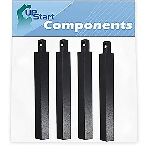 UpStart Components 4-Pack BBQ Gas Grill Tube Burner Replacement Parts for Jenn Air 720-0151-NG - Compatible Barbeque 16" Cast Iron Pipe Burners