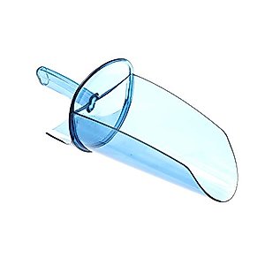 San Jamar SI9500 Polycarbonate Saf-T-Scoop Only, 64oz to 86oz, for Ice Machine, Blue