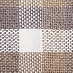 DII Tri-Color Check Collection Kitchen, Scrubber Dishcloth, Stone, 6 Piece