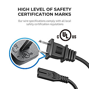 HKY 19V AC DC Adapter Compatible with LG 34" 32" 27" 24" 23" 22" 20" 19" LCD LED HD TV Monitor Widescreen LG 32ML600M-B 24MP400-B 27MP400-B 34WP65C-B 29WP60G-B 27GL83A-B 24GN600-B 34WN80C-B 24MP60G-B