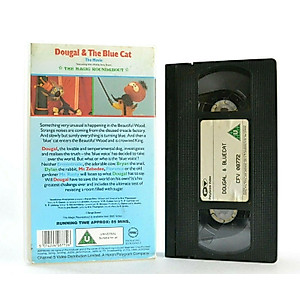 Dougal And The Blue Cat: The Movie - The Magic Roundabout - Children's - Pal VHS