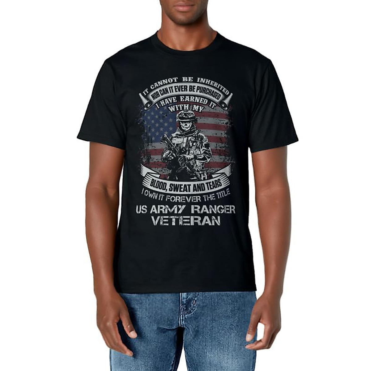Own Forever The Title US Army Ranger Veteran Patriotic Vet T-Shirt