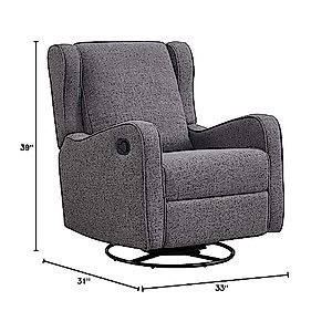 Westwood Design Nursery Glider Rocker, Steel